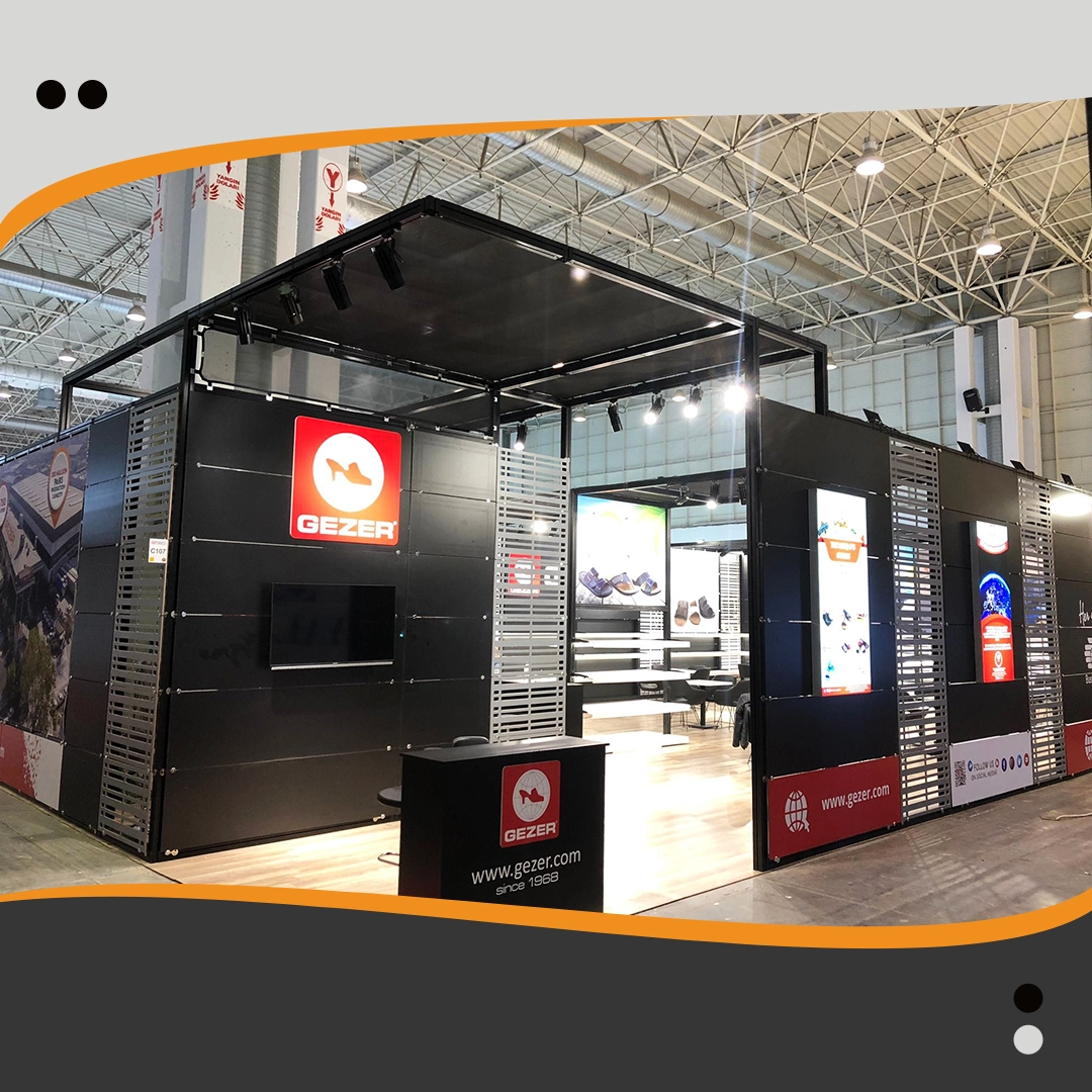 Gezer Fuar Standı | Modern ve Etkileyici Tasarımlar